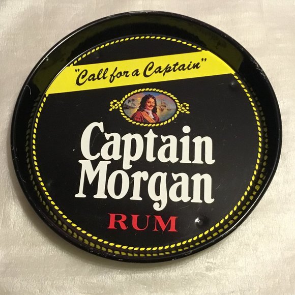 Captain Morgan Rum | Art | Vintage Very Colorful Captain Morgan Rum ...
